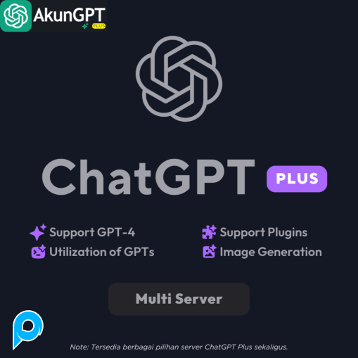 Jual Akun Chat GPT Plus CHAT GPT 4 ChatGPT Bergaransi Akses Private - P-Store.Net