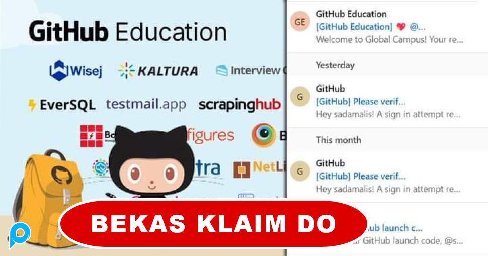 Jual GITHUB STUDENT DEVELOPER PACK BEKAS CLAIM BENEFITS DIGITALOCEAN ...