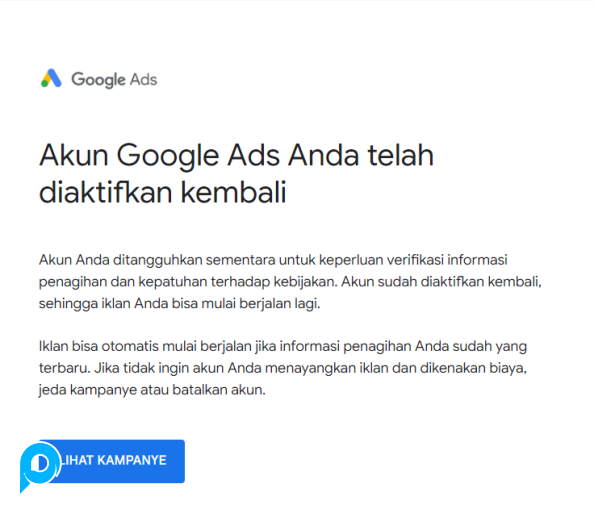 Jual Promo !! AKUN GOOGLE ADS LOLOS BANDING PEMBAYARAN DAN VERIFIKASI ...