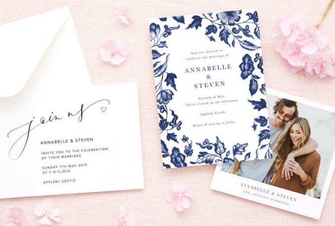 Jual 200+ Wedding Invitation Design Bundle (Dalam Berbagai Format File ...