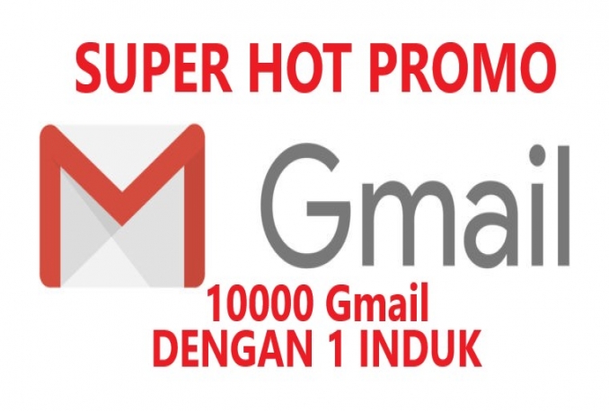 Jual [ SUPER HOT PROMO ] 10000 Akun Gmail Anakan dan 1 Gmail Induk Cocok Un - P-Store.Net